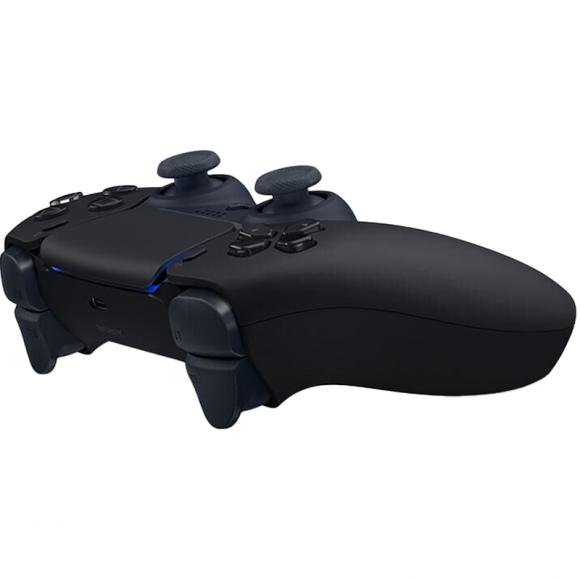 Manette PS5 DualSense® (PlayStationOfficiel) - Midnight Black & câble ...